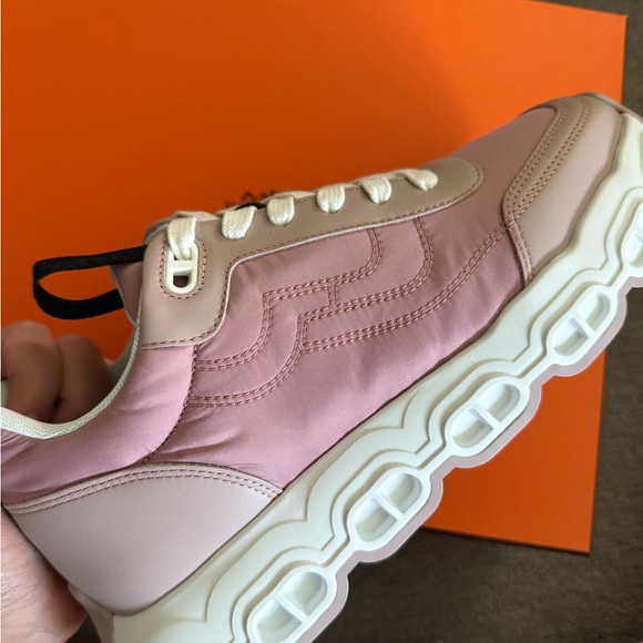 Hermes | Shoes | Hermes Impulse Sneaker Color Rose Porcelain | Poshmark